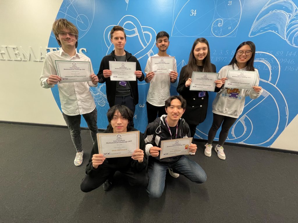 Bronze, Silver and Gold Awards in Maths Challenge! | DLD College London