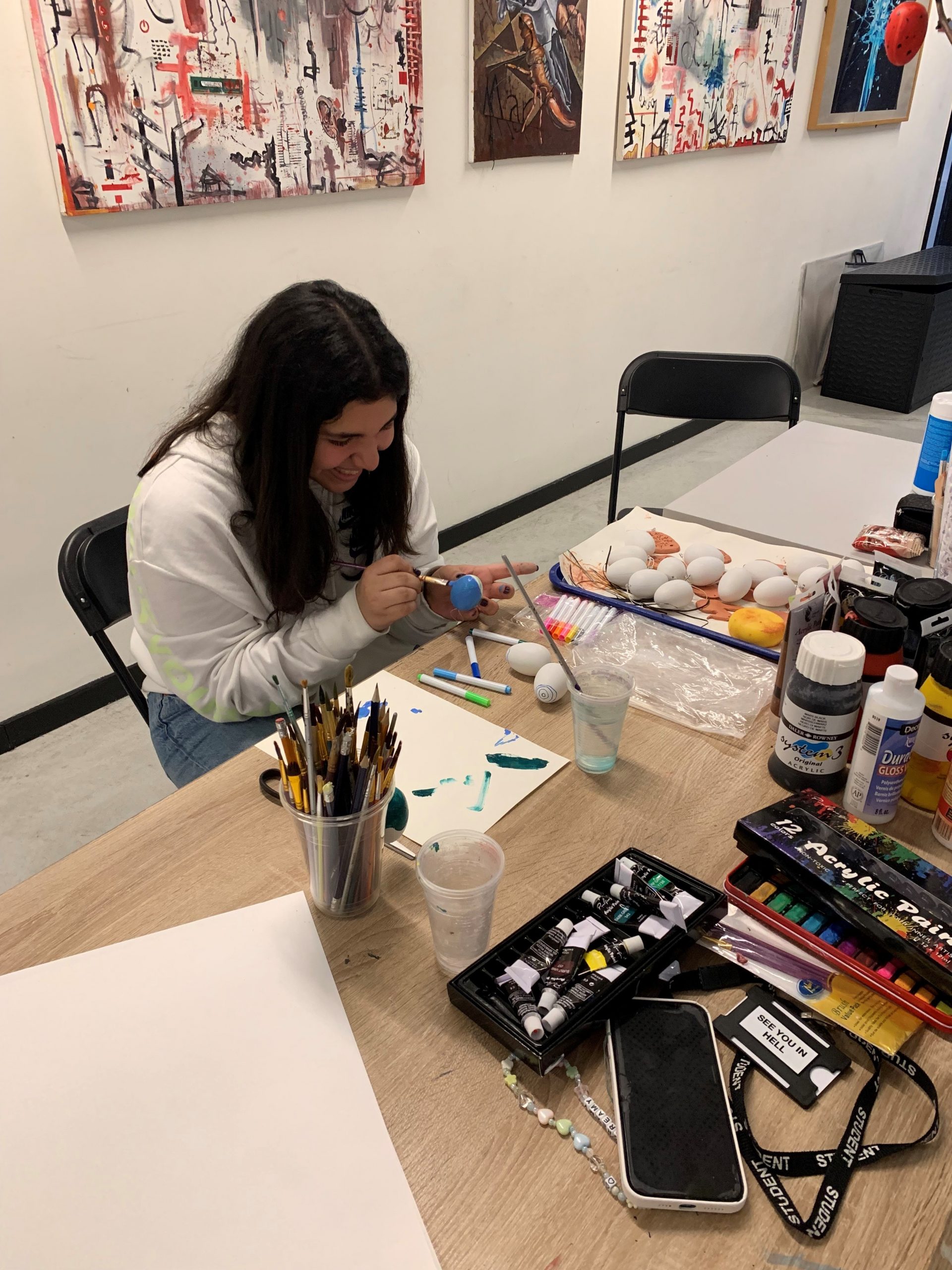 Easter Break Atrium Boarding Activities | DLD College London