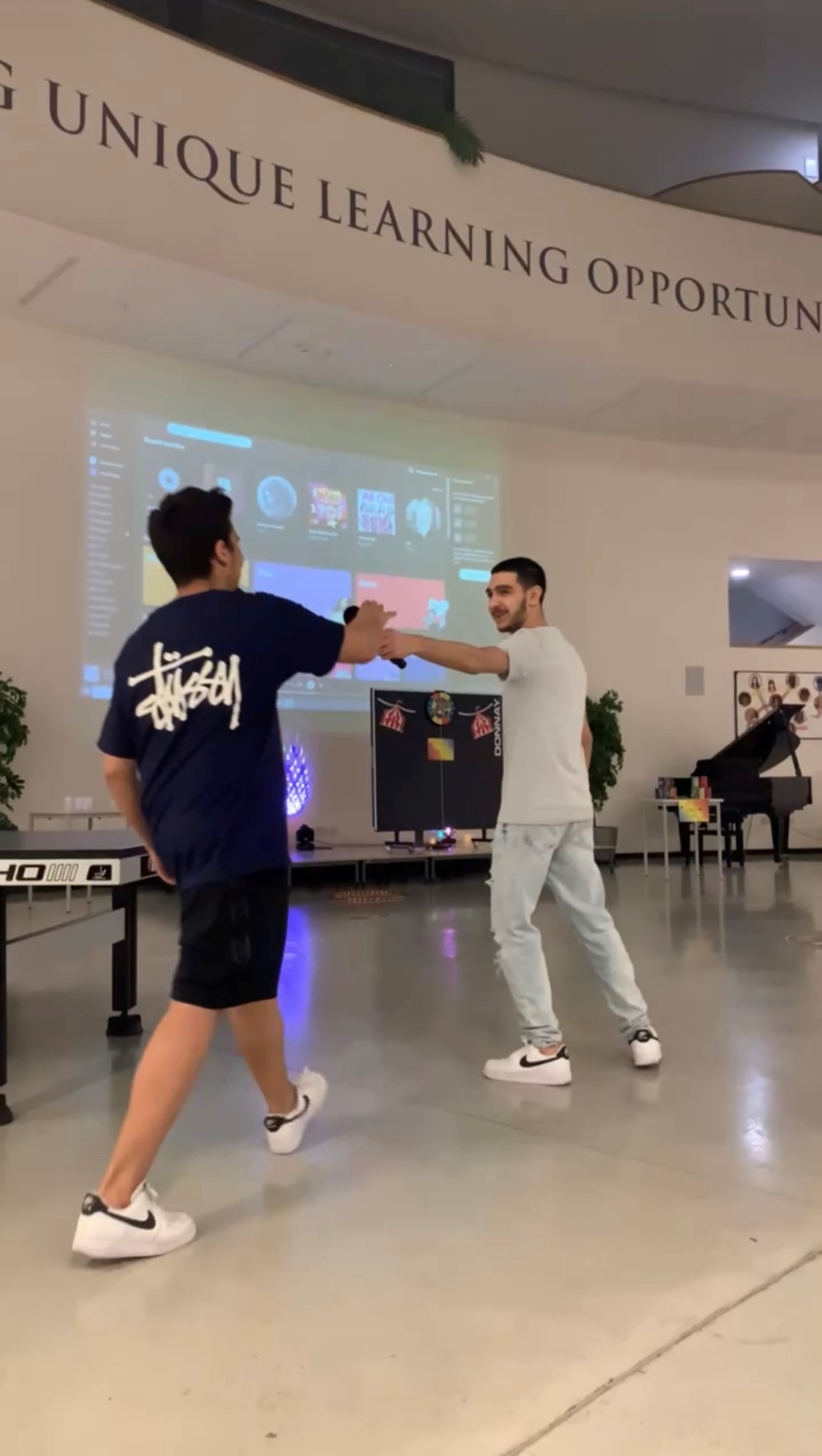 Easter Break Atrium Boarding Activities | DLD College London