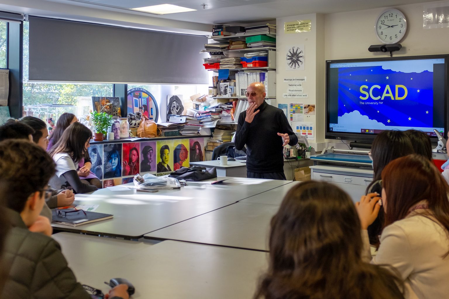 SCAD University visit DLD’s Art & Design Department | DLD College London