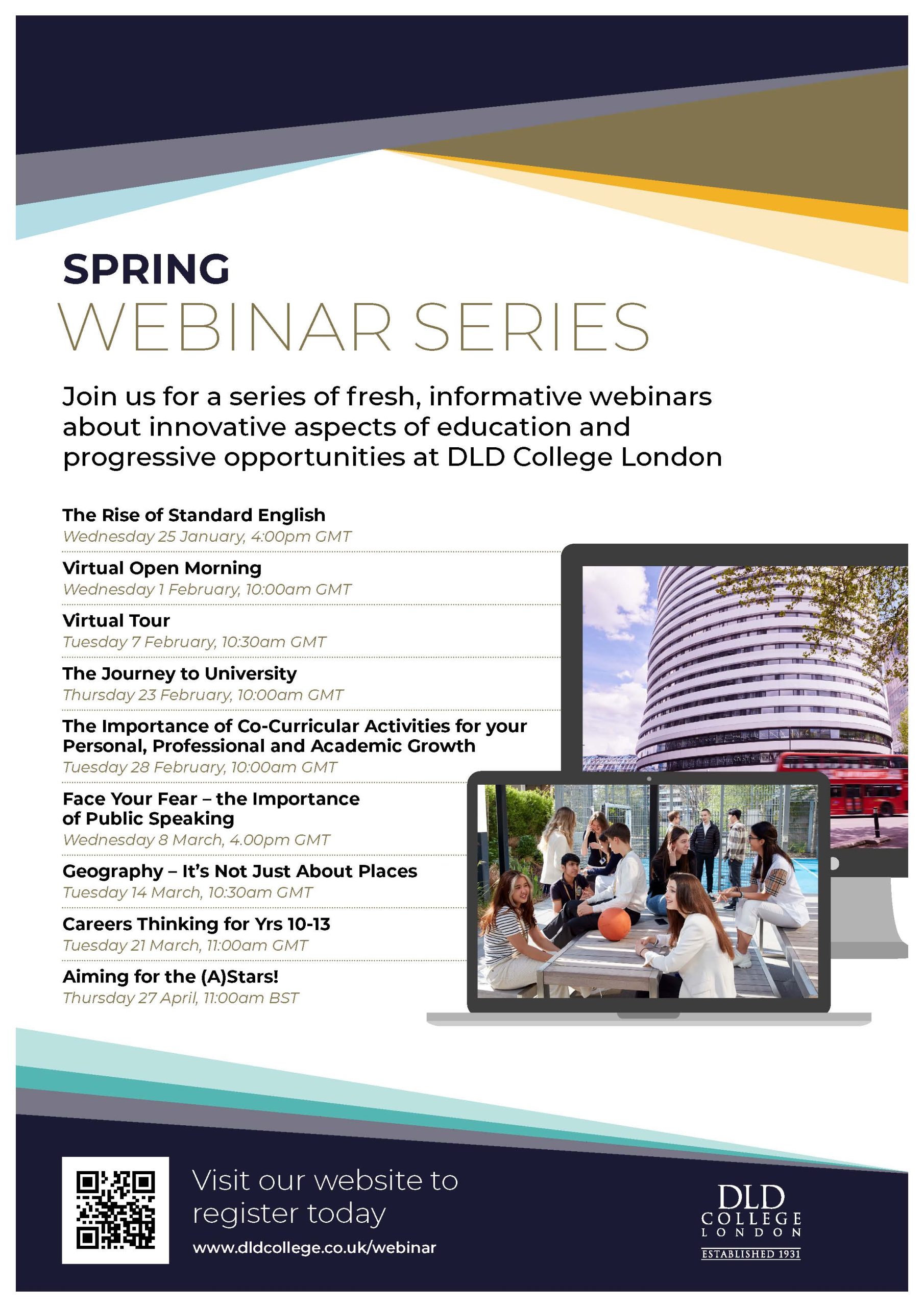 Webinars | DLD College London