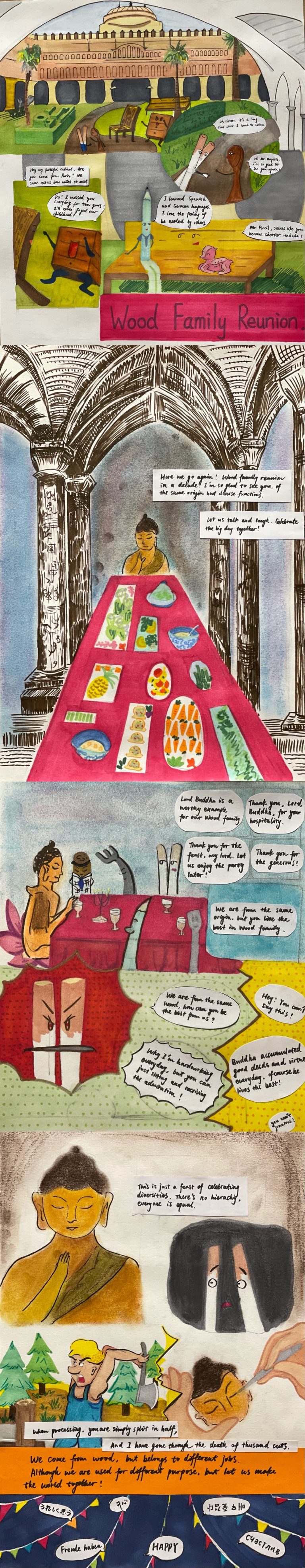 ISA Arts Comic Strip Competition Awards | DLD College London