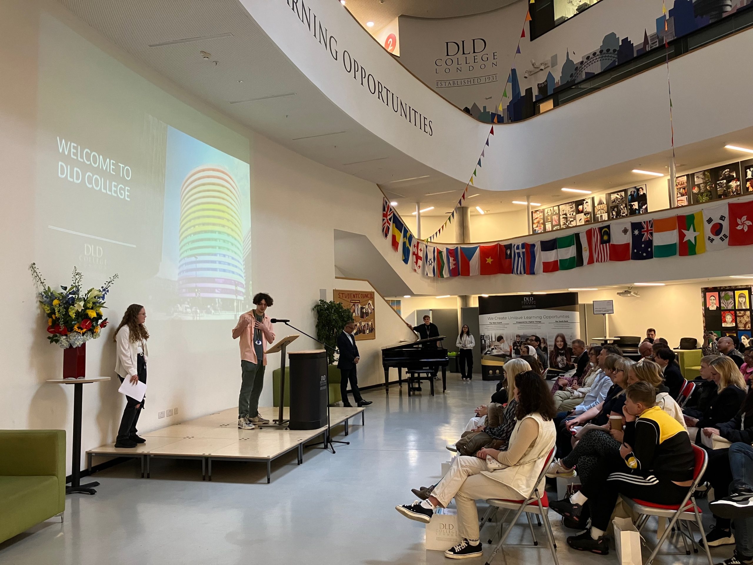 Successful Open Evening | Best London Sixth Form | DLD College London