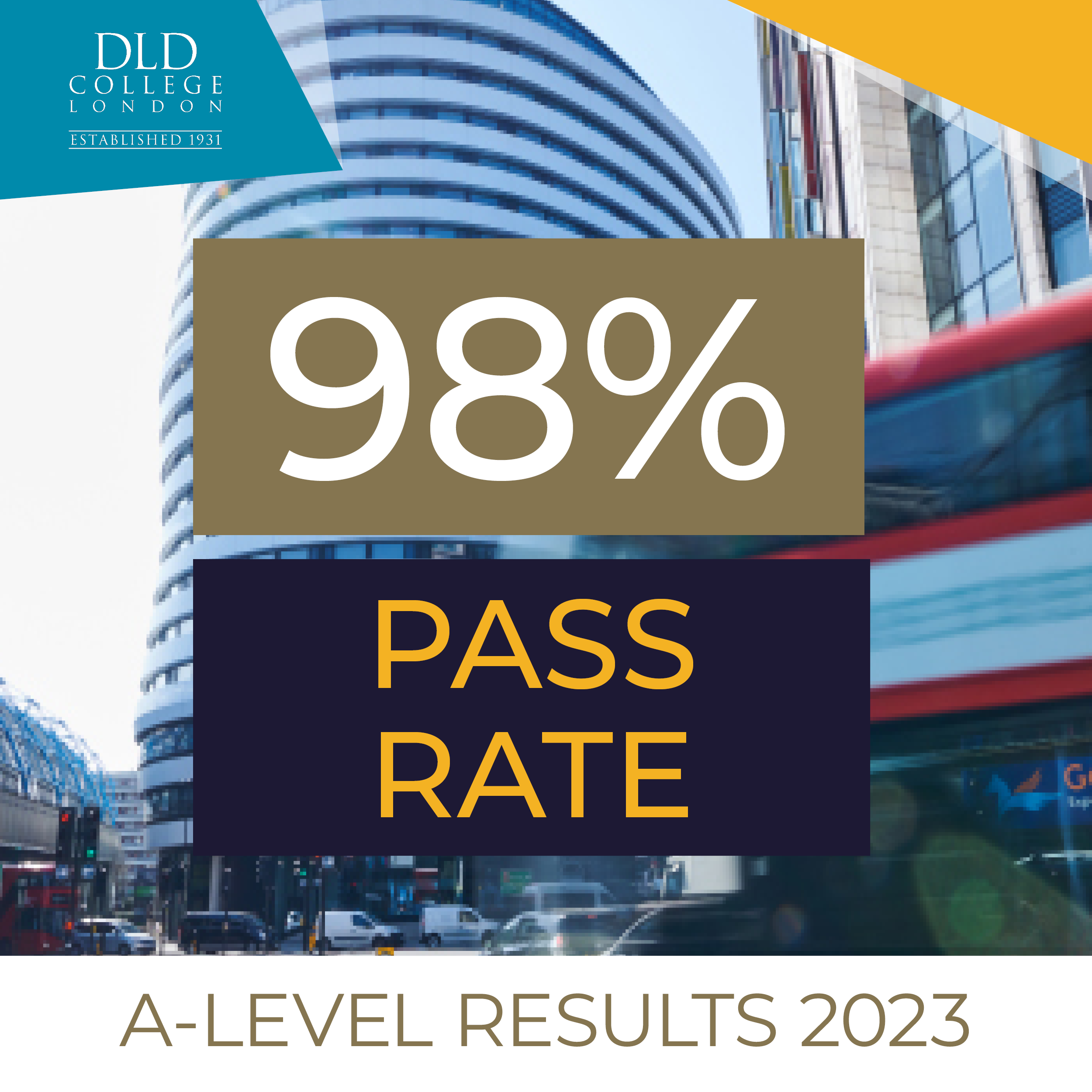 DLD College London A-Level and BTEC Exam Success | DLD College London